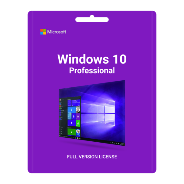 Microsoft Windows 10 Professional Full Version License