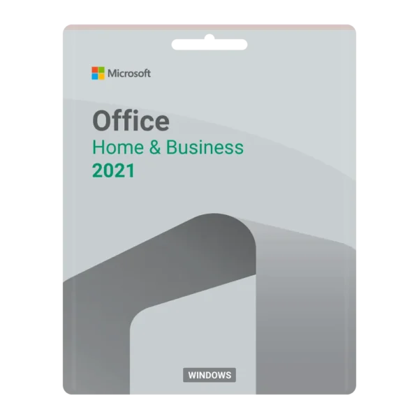 Microsoft Office 2021 Home and Business for Windows PC